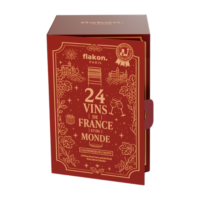Calendrier de l'Avent Vin - 24 Vins de France et du Monde – Flakon